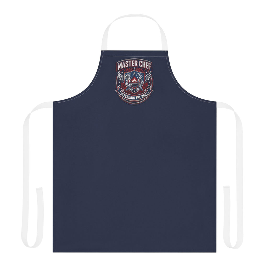 Master Chef Apron - Vintage Cooking Badge Apron for Cooks & Grillers ...