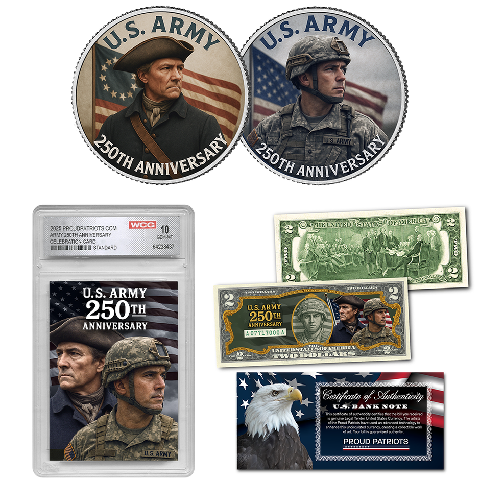Army 250th Anniversary Collection – Proud Patriots