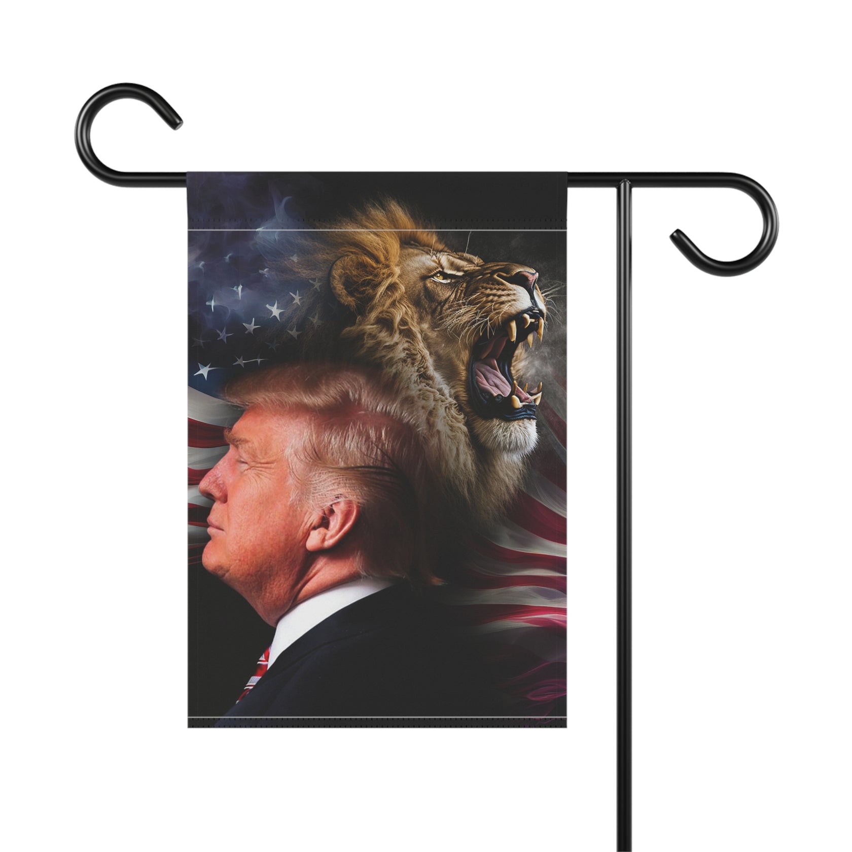 Trump Lion Garden & House Banner – Proud Patriots