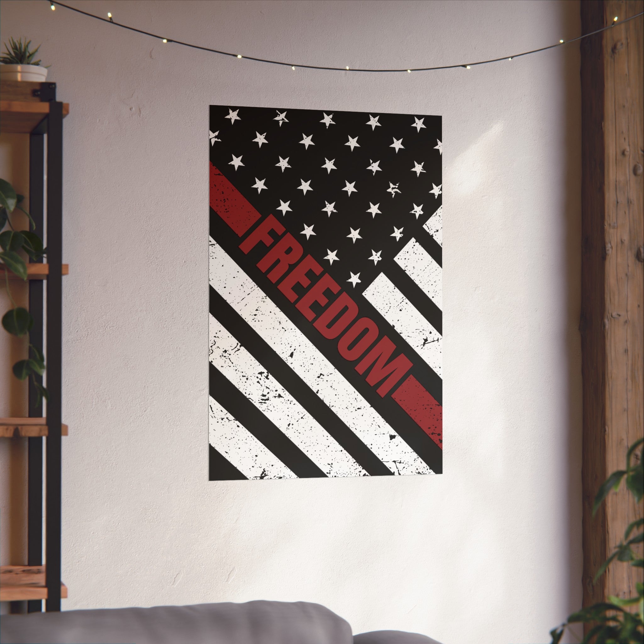 Freedom Flag Poster – Proud Patriots