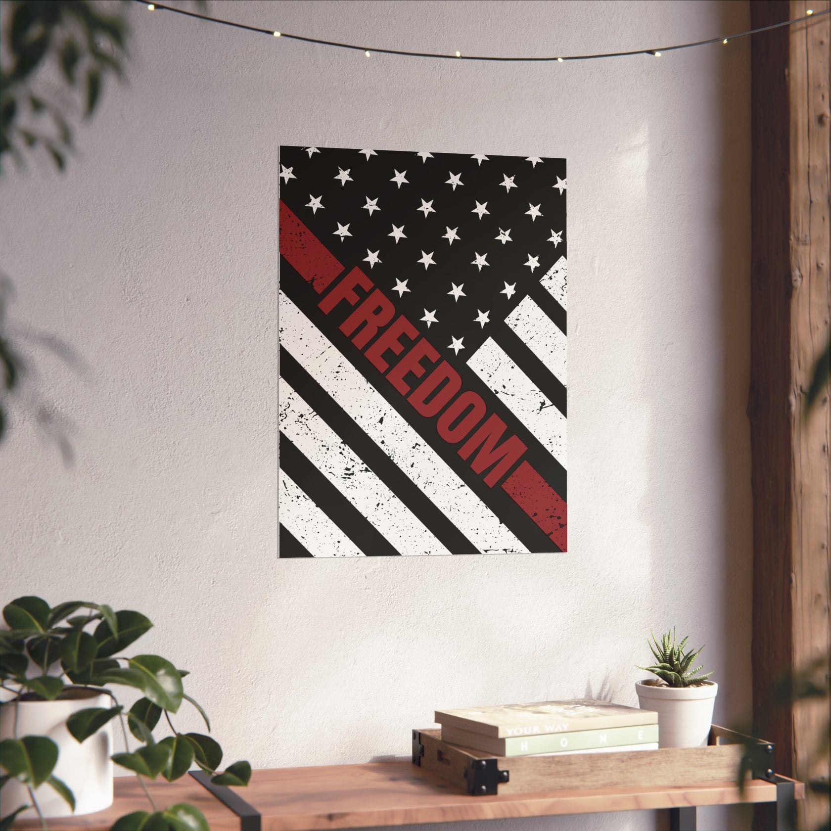 Freedom Flag Poster – Proud Patriots