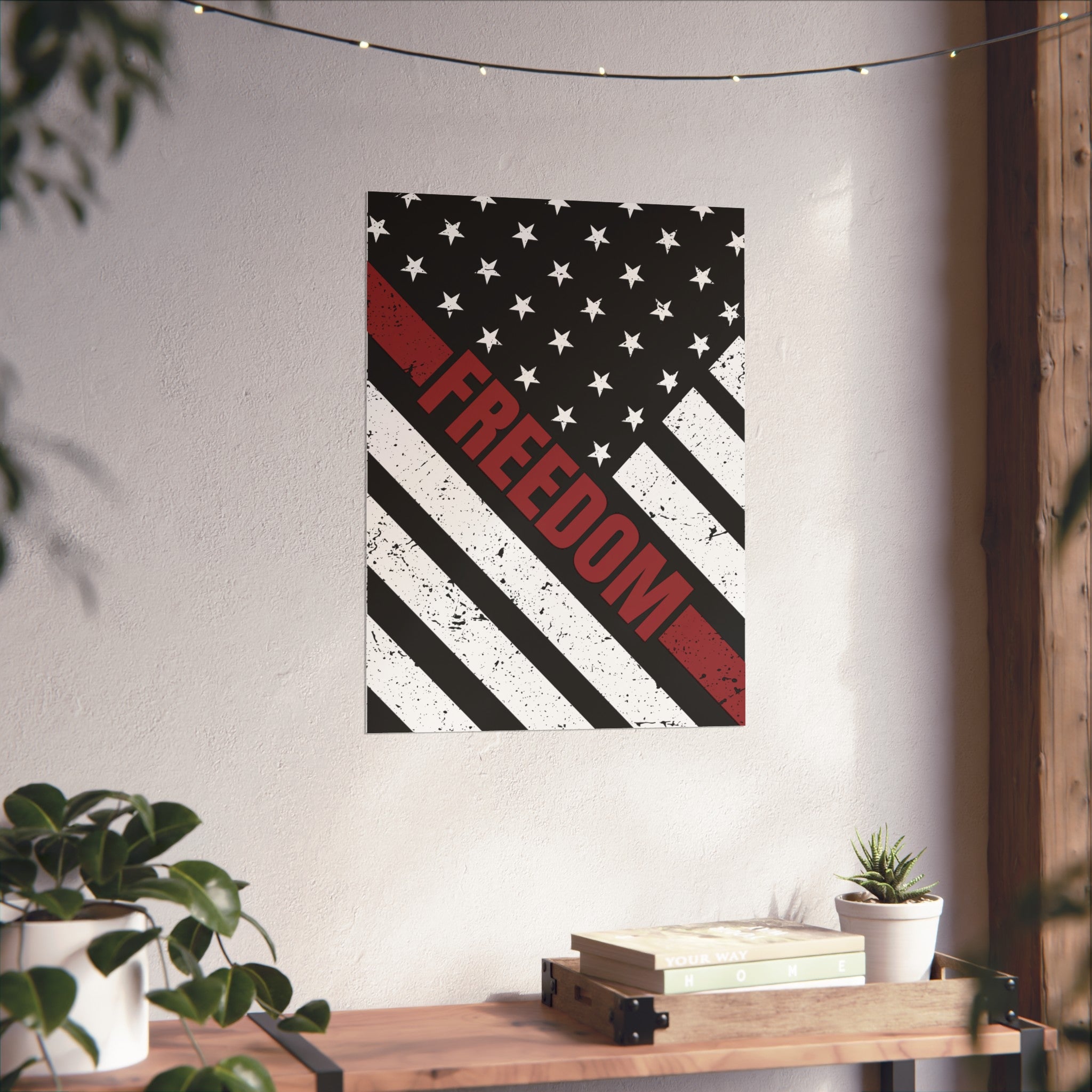 Freedom Flag Poster – Proud Patriots