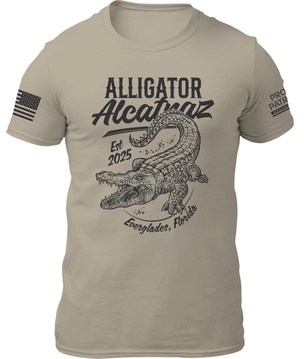 Alligator Alcatraz Est. 2025 Shirt – Proud Patriots
