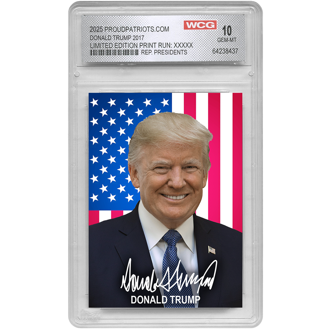 Trump 2024 Collectible Trading Cards – Proud Patriots