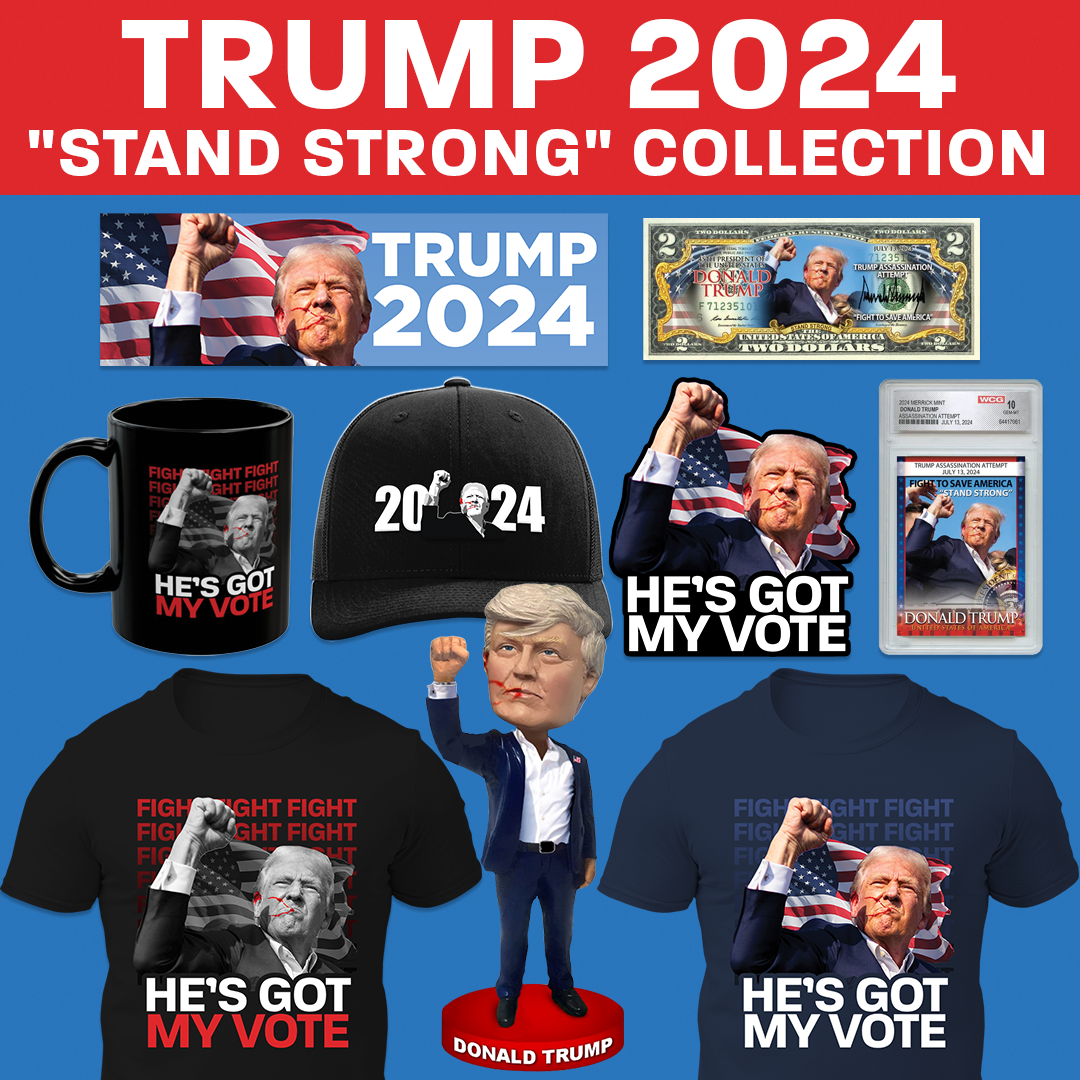 Proud Patriots | Trump 2024 Campaign Merch, Trump Gifts & Collectibles