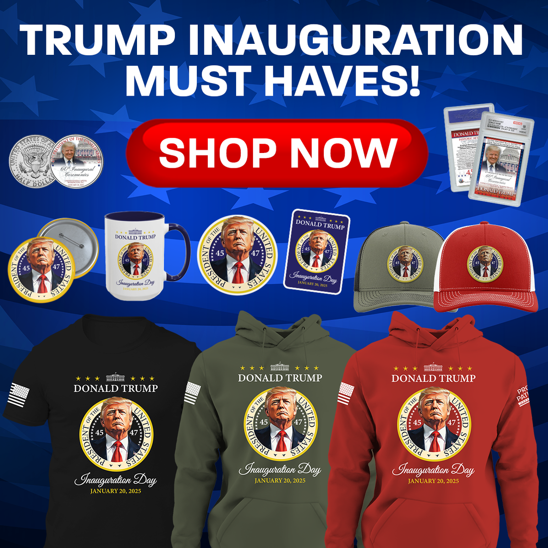 Proud Patriots | Collectibles, Apparel & Gifts For Proud Americans