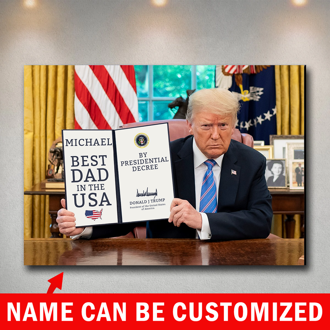 Personalized Trump Canvases – Proud Patriots